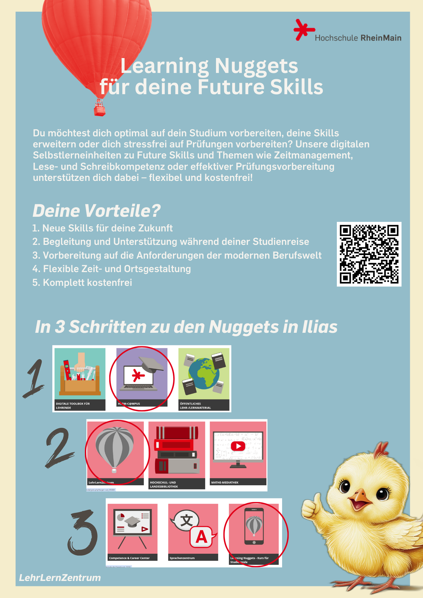 Digitale Selbstlerneinheiten: Future Skills Nuggets